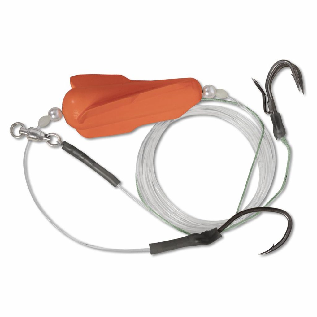 Montage Dead Bait Rig 8/0+4/0 1,20mm 2m Black Cat - Pêche - Silure Access