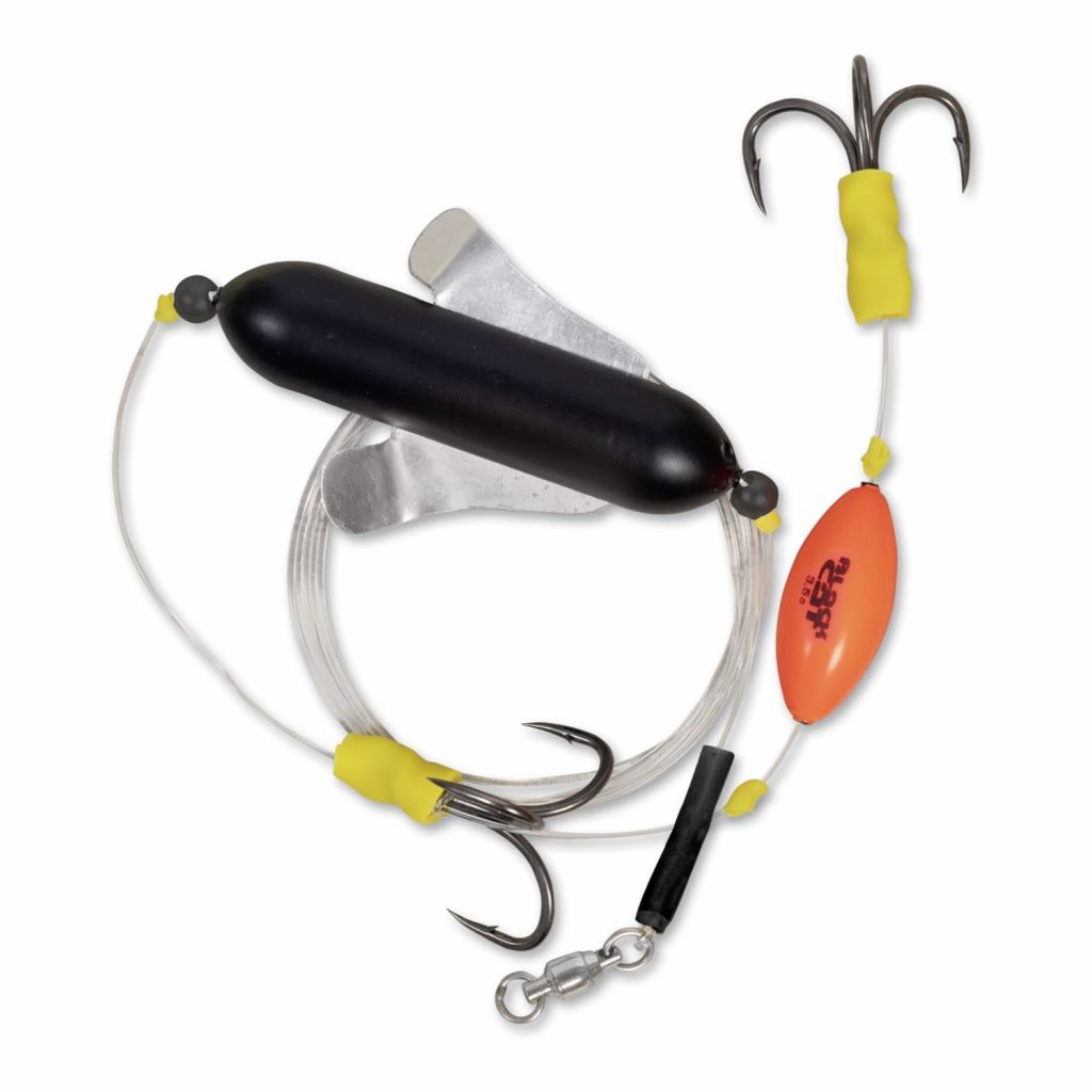 Montage Worm River Rig 2/0 1,2mm 2m Black Cat - Pêche - Silure Access