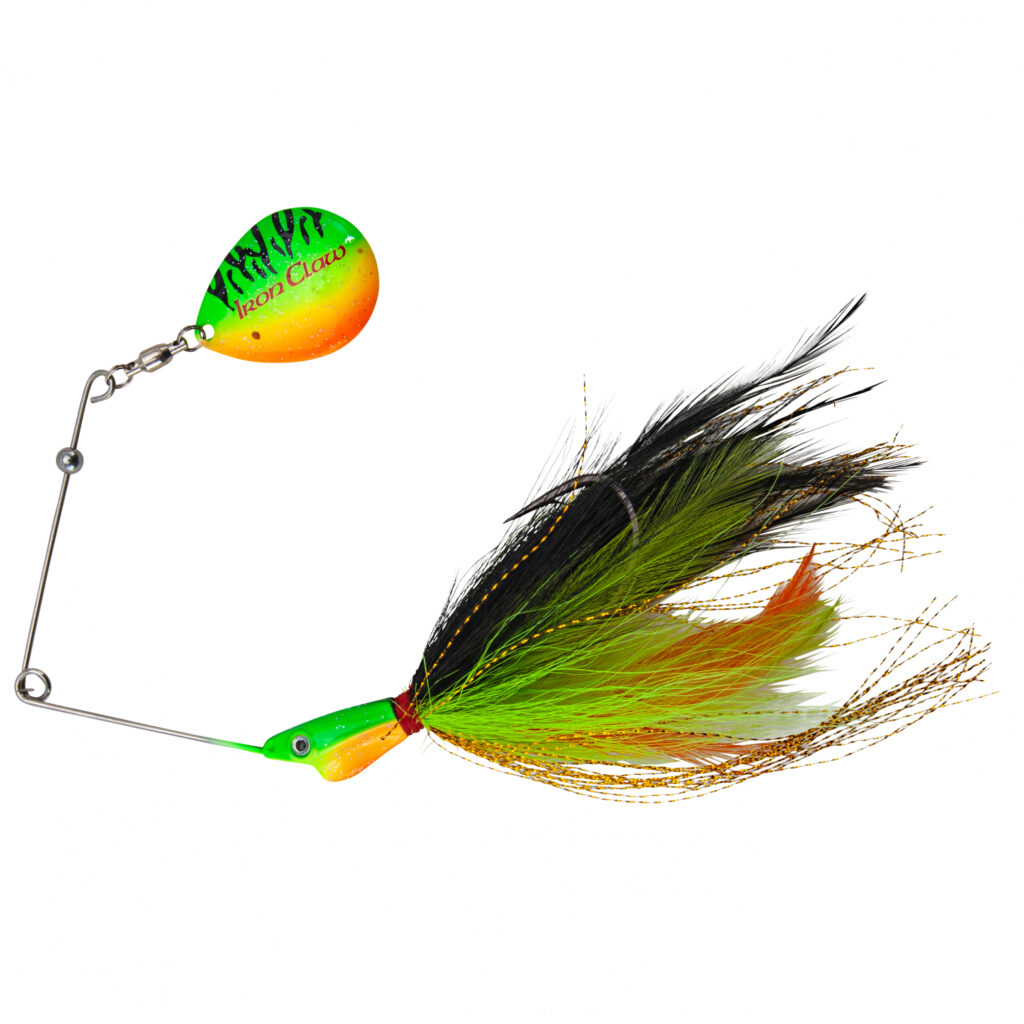 Cuillères tournantes et ondulantes pour pêcher le silure